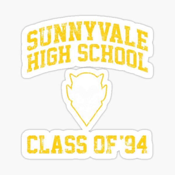 "Sunnyvale High School Class of 94" Sticker for Sale by ThecoPotts83 ...