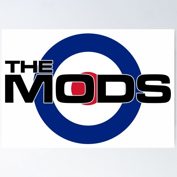 "The Mods Target V5" Poster for Sale by RetrospectUK | Redbubble