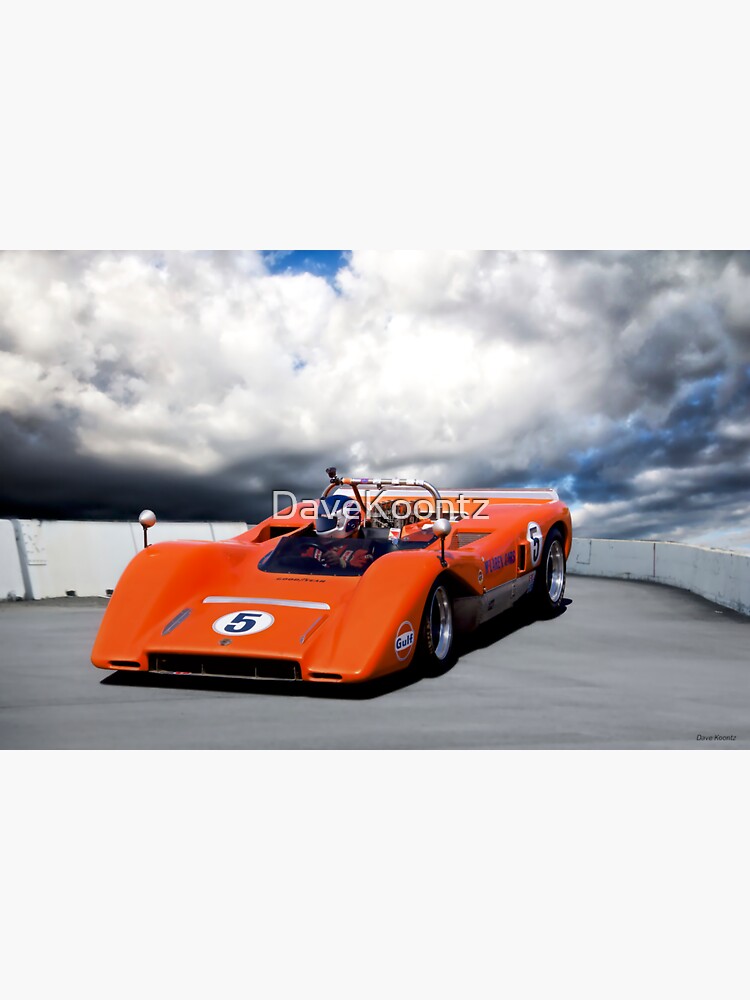 "Vintage McLaren Can-Am Race Car" Sticker by DaveKoontz | Redbubble