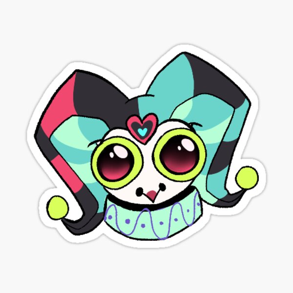 "Fizzarolli helluva boss" Sticker for Sale by Smol-Artist- | Redbubble