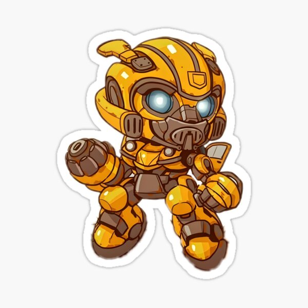 "Bumbble Bee Chibi - Transformers " Sticker for Sale by Adeel Mushtaq ...