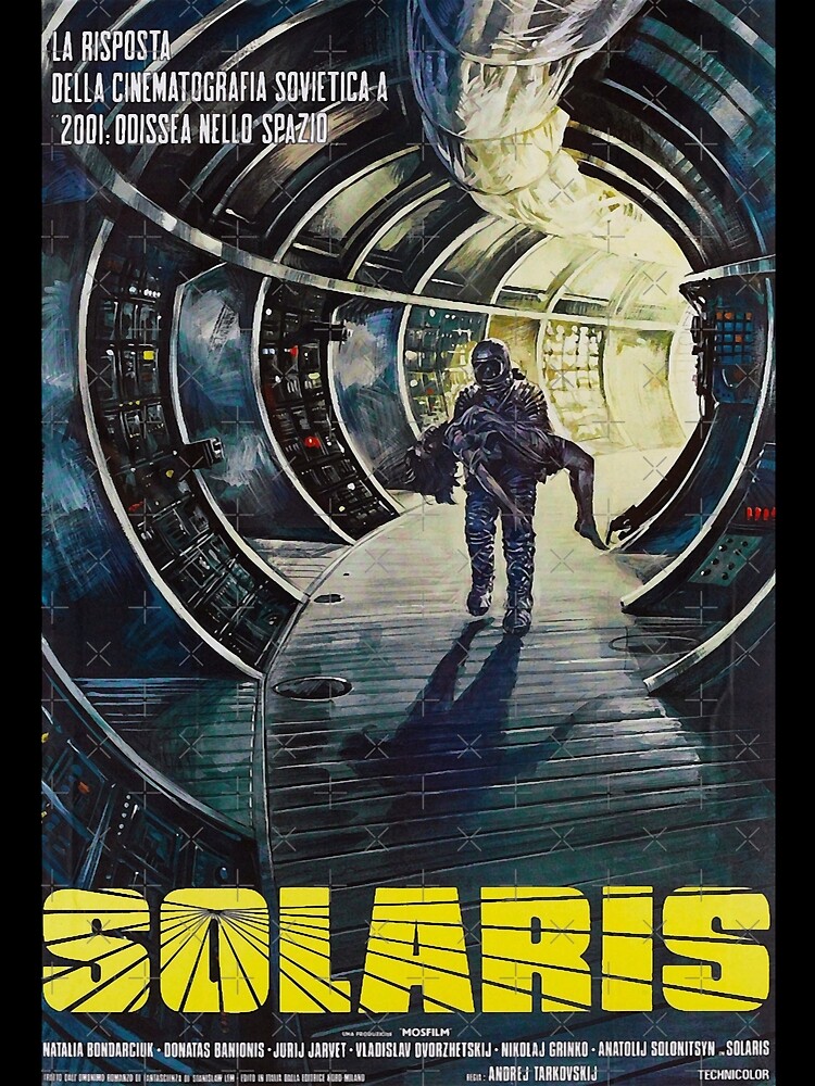 "Solaris directed by André Tarkovsky. Classic film poster." Poster for ...