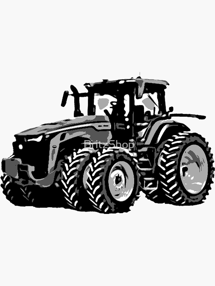 "John Deere Green Machine Sticker" Sticker for Sale by BritzShop ...