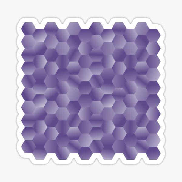 "Hexagon" Sticker for Sale by jonathong007 | Redbubble