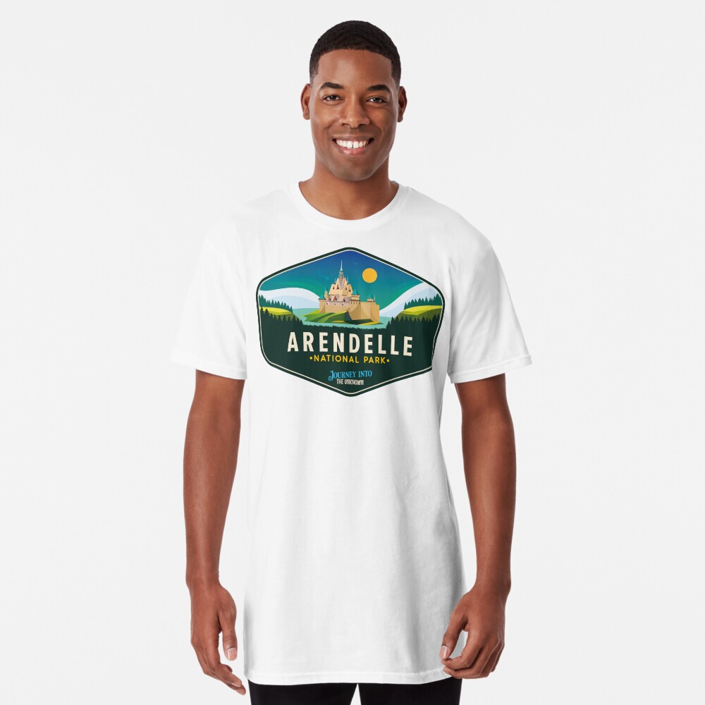 "Arendelle National Park: Journey into the Unknown!" Sticker for Sale ...