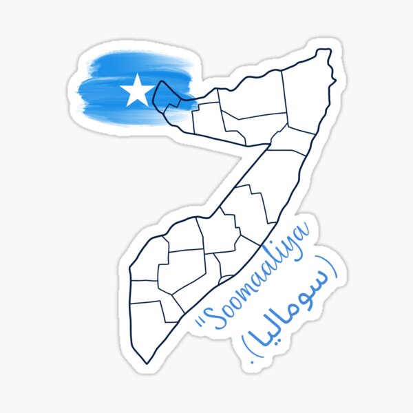 " Flags and Tradition Somalia Design " Sticker for Sale by Tienda-Vane ...
