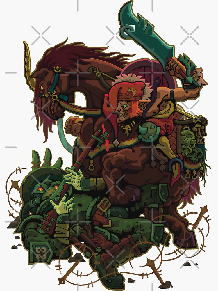 "Highlander" Sticker for Sale by 28Mag | Redbubble
