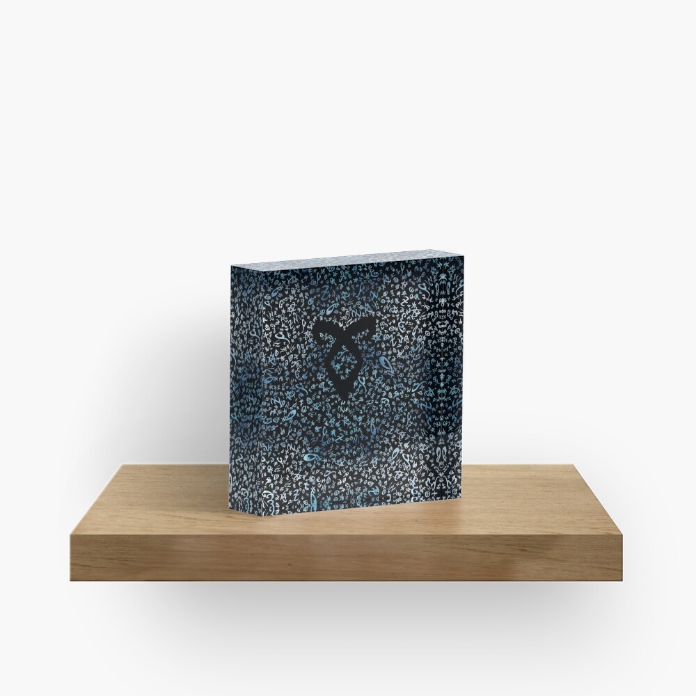 "Shadowhunters rune - pattern / texture with vanishing angelic power ...