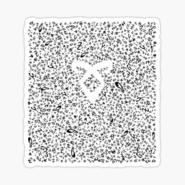 "Shadowhunters rune - pattern / texture with vanishing angelic power ...