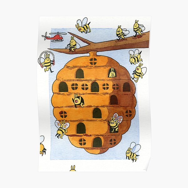 "Hive" Poster for Sale by KaseyTheGolden | Redbubble