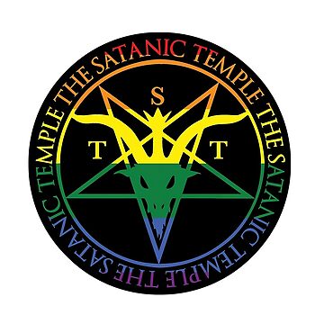 "The Satanic Temple Pride Logo" Sticker for Sale by tanhiem | Redbubble