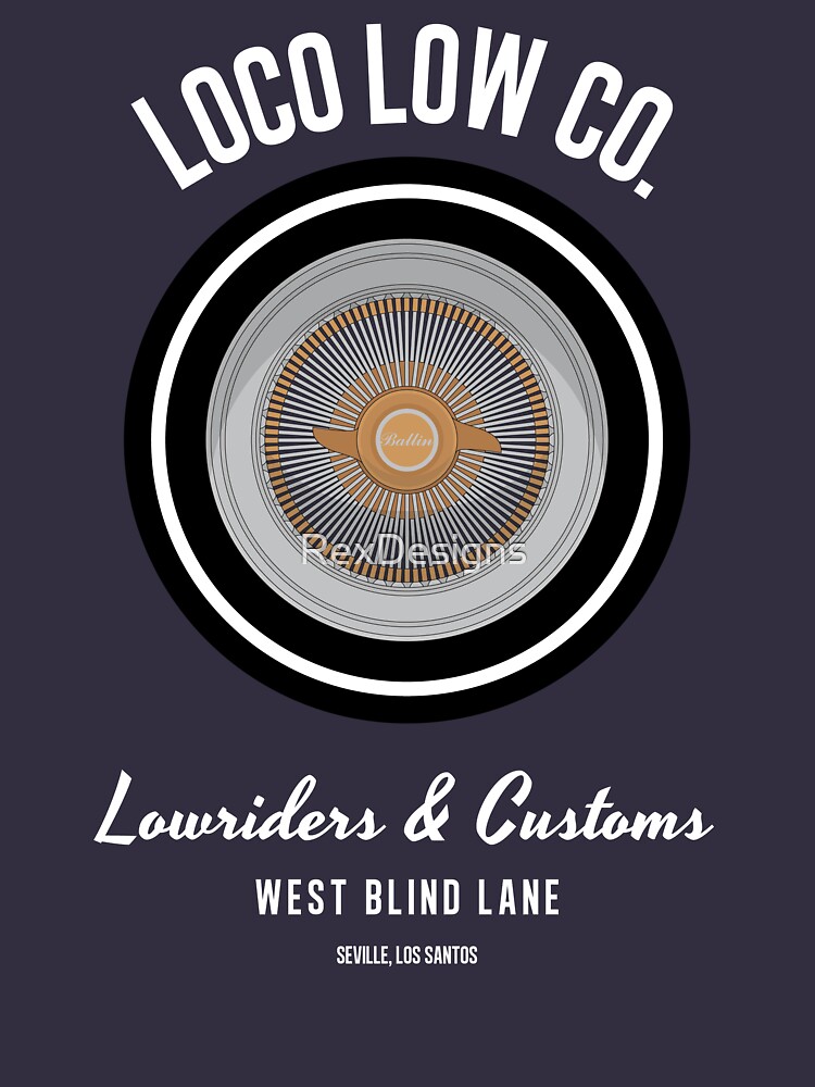 "Loco Low Co. (White)" T-shirt for Sale by RexDesigns | Redbubble ...