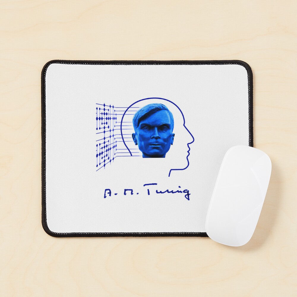 "Alan turing, alan, turing, turing portrait" Sticker for Sale by hw ...