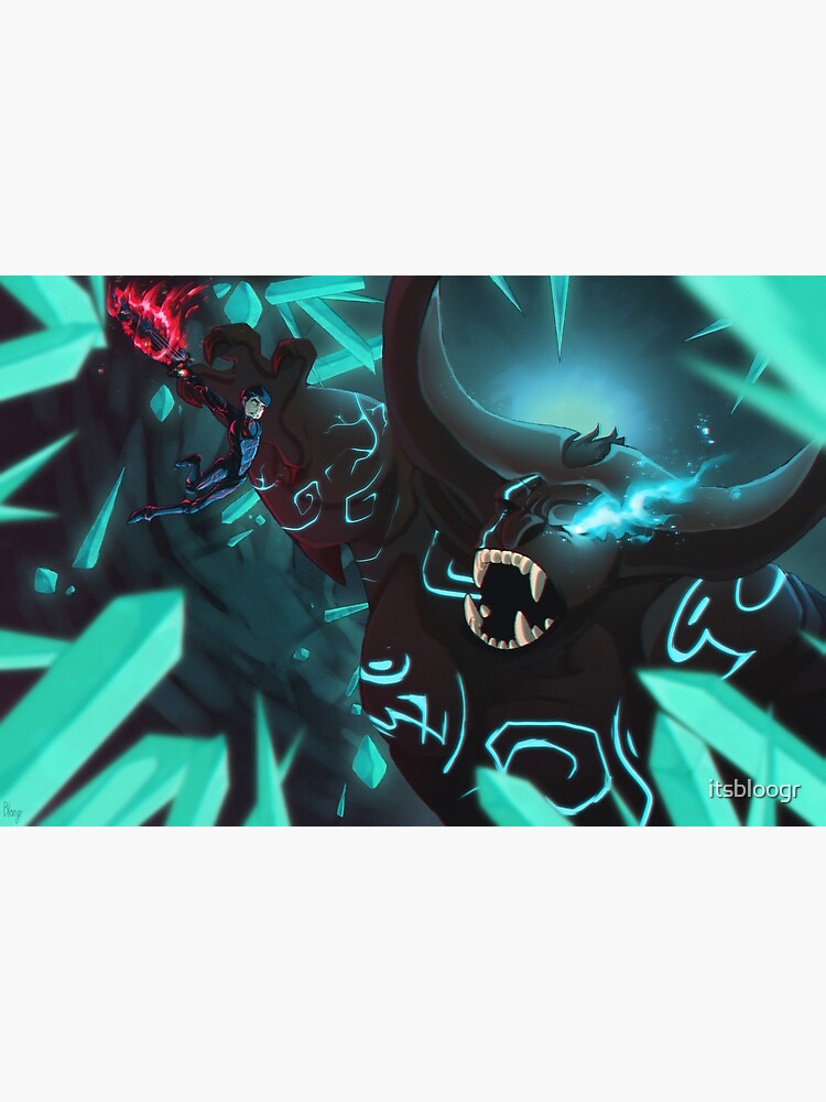 "Jim vs Gunmar" Art Print for Sale by itsbloogr | Redbubble