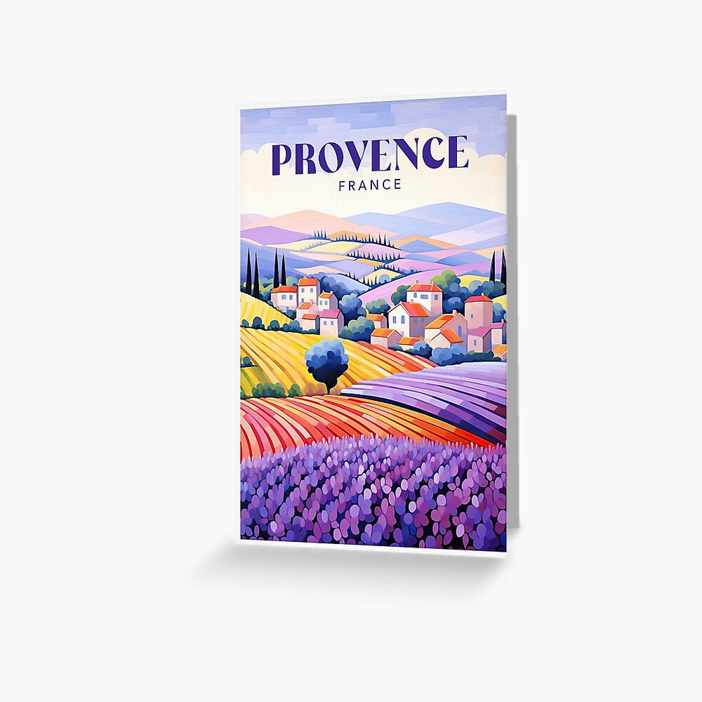 "Provence France Travel Print" Poster for Sale by ArtVueStudio | Redbubble