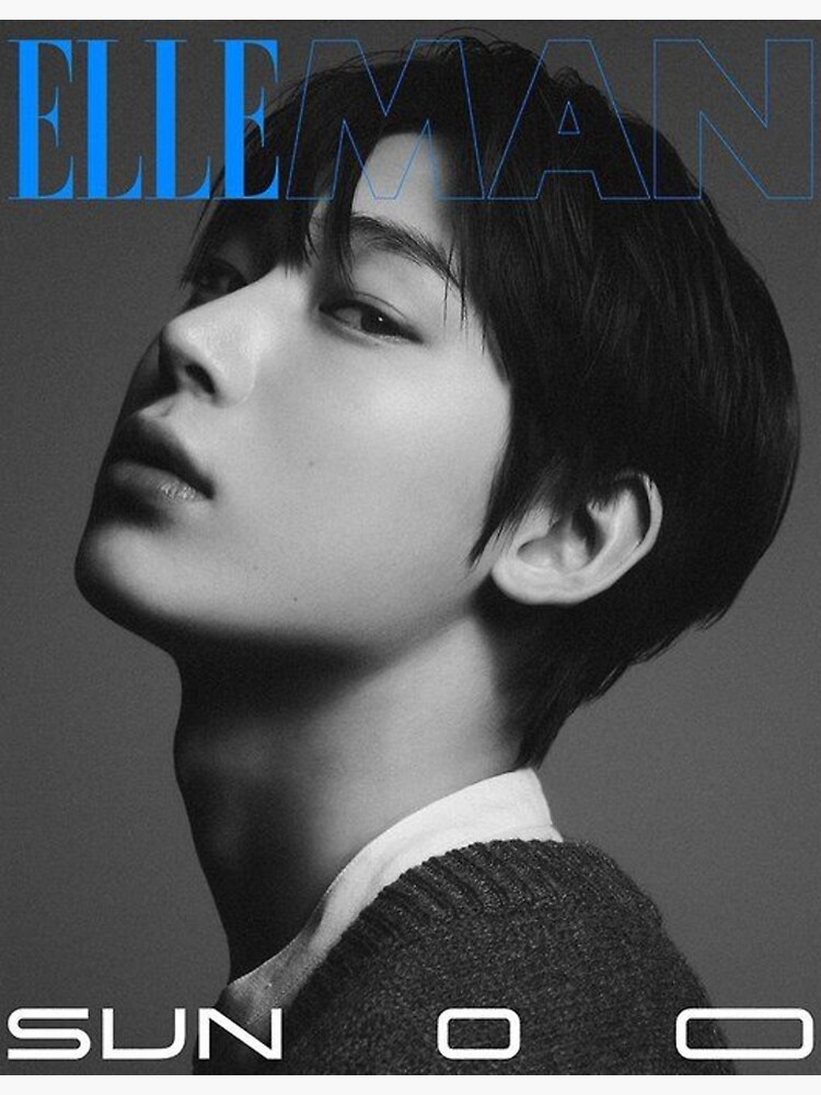 "Kim sunoo - Elle mann" Poster by Takto | Redbubble