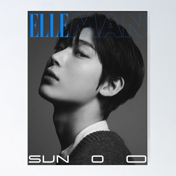 "Kim sunoo - Elle mann" Poster by Takto | Redbubble