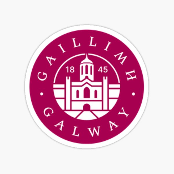 "National University of Galway - NUIG" Sticker for Sale by robyn74alex | Redbubble