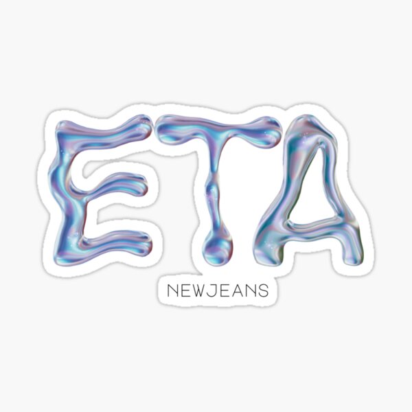 "ETA" Sticker for Sale by holkiepolkie | Redbubble