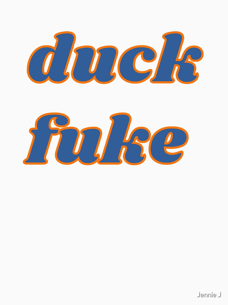 "duck fuke" T-shirt by syracuse2 | Redbubble