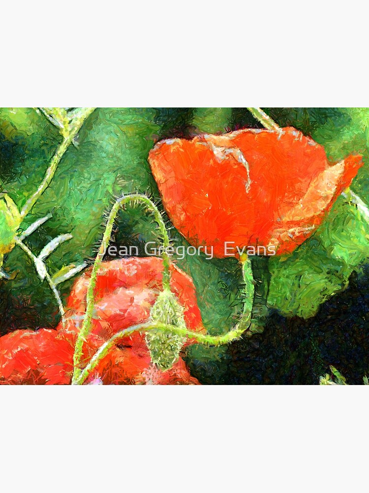 "Floppy Poppy" Poster by jgevans | Redbubble