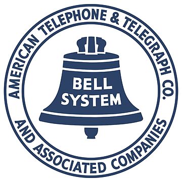 "Bell System Retro Logo" Sticker for Sale by popatlas | Redbubble