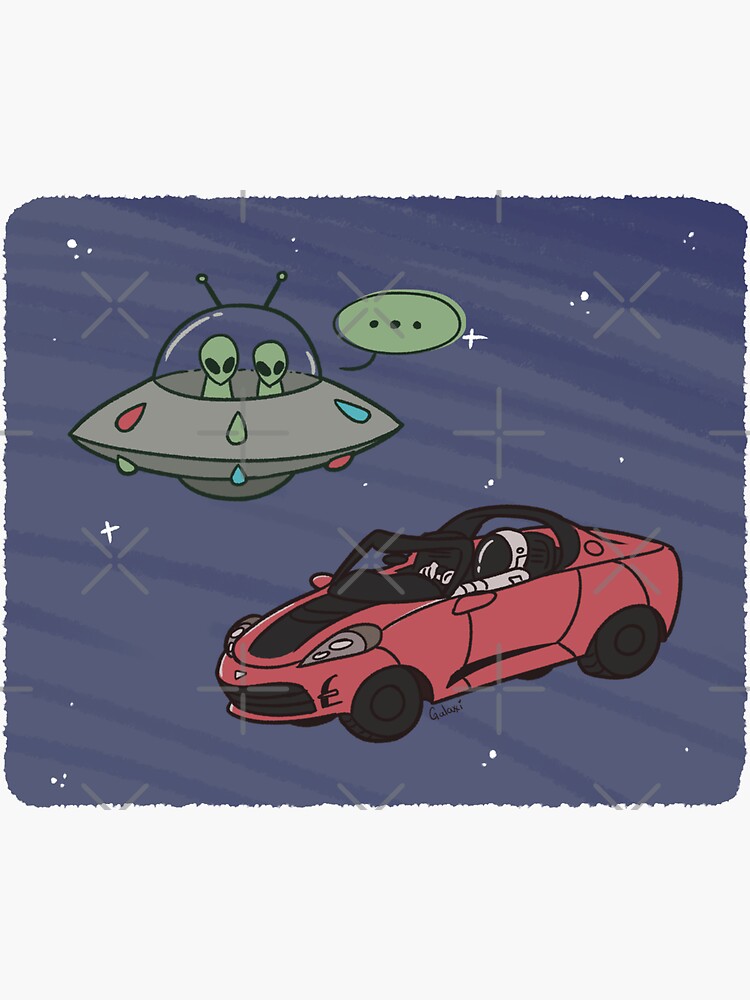 "Starman" Sticker for Sale by Galaxxi | Redbubble