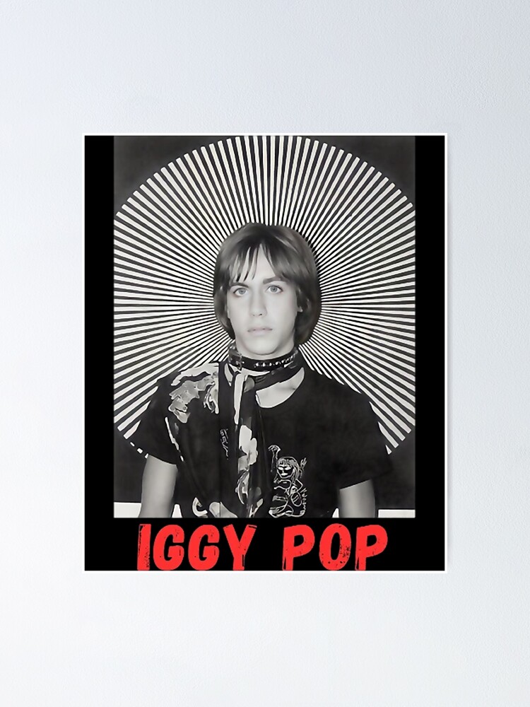 "Iggy pop" Poster for Sale by JaxsonShopPear | Redbubble