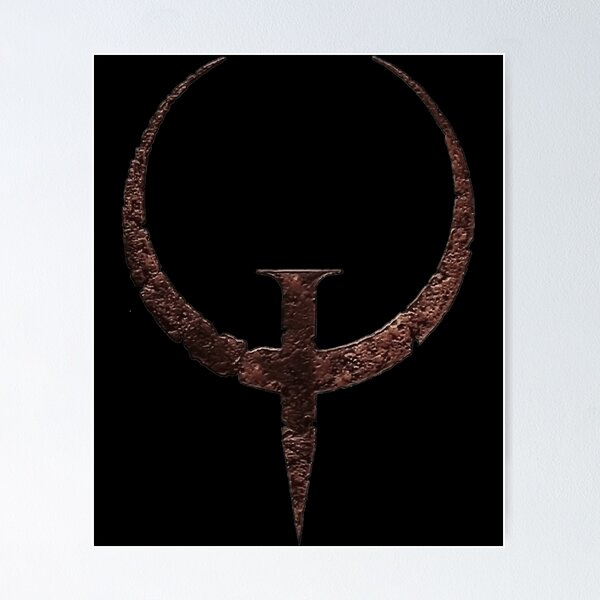 "Quake 1" Poster by DeFerland | Redbubble