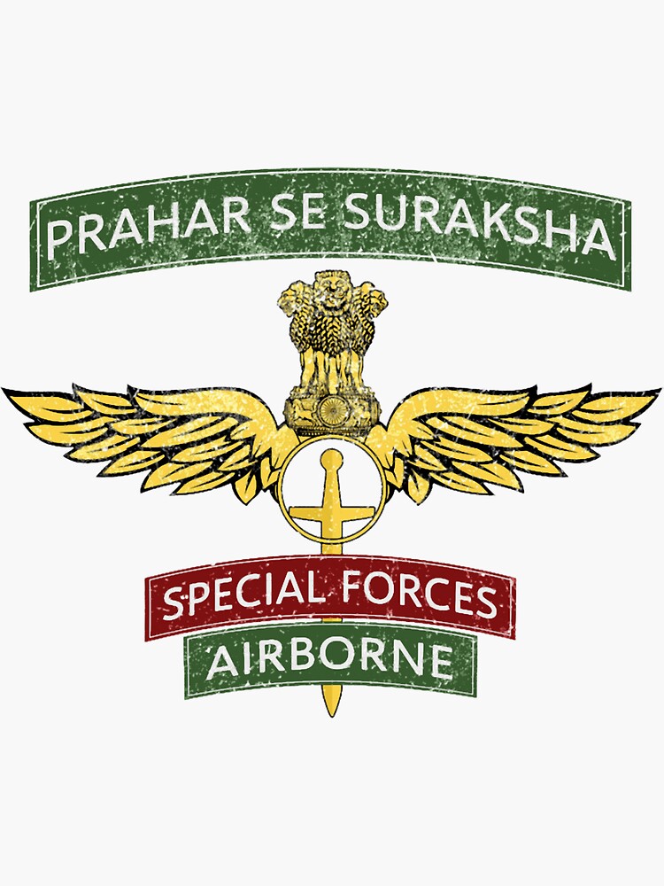 "Garud Commando Force Indian Special Force 1361" Sticker for Sale by ...