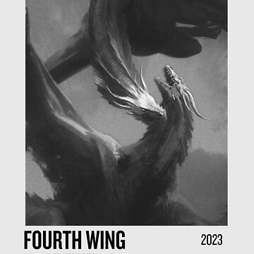 "Fourth Wing Aesthetic" Sticker for Sale by eldrury | Redbubble