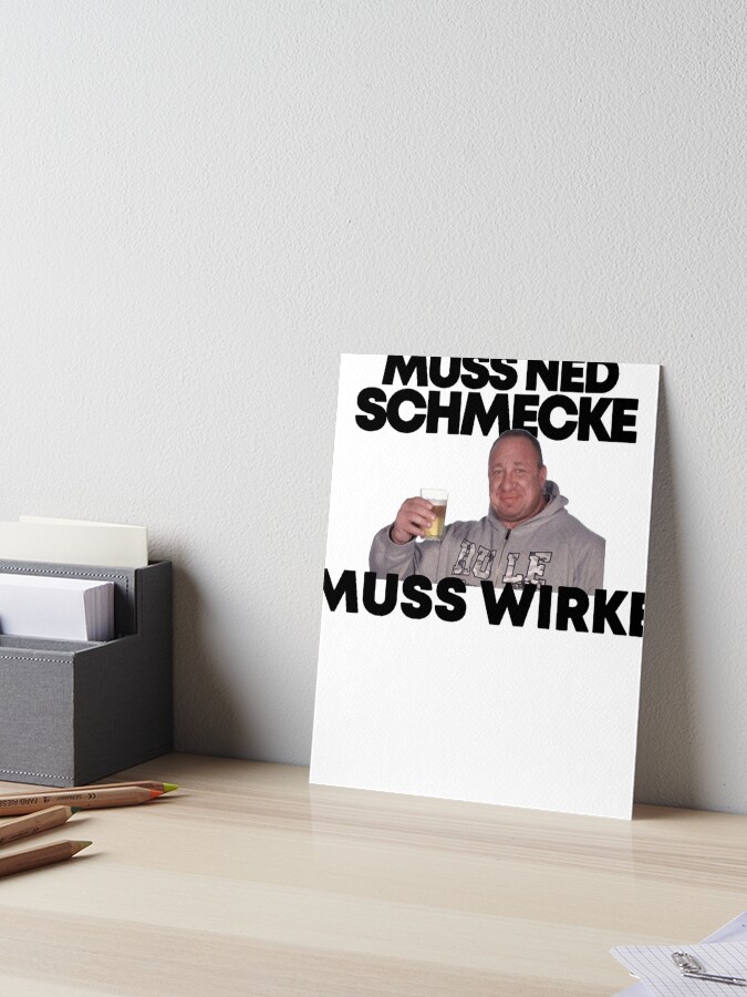 "Markus Ruhl Meme" Art Board Print by AviceMousseau | Redbubble