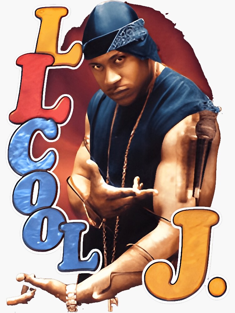 "LL Cool J " Sticker for Sale by jasonhartmann | Redbubble