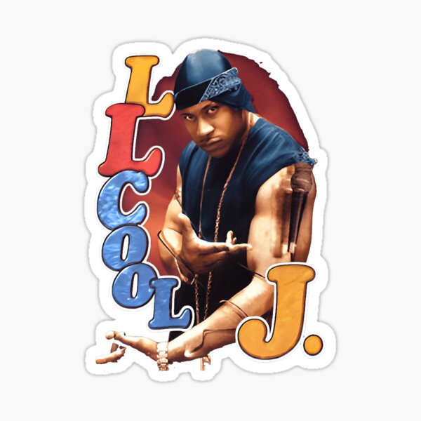 "LL Cool J " Sticker for Sale by jasonhartmann | Redbubble