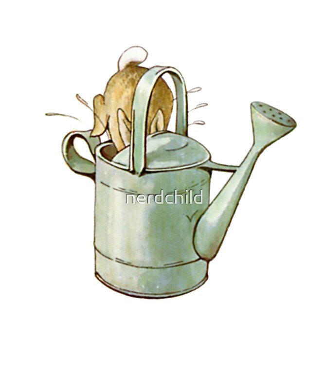 "Peter Rabbit Adventure: Hiding from Mr. McGregor" by nerdchild | Redbubble
