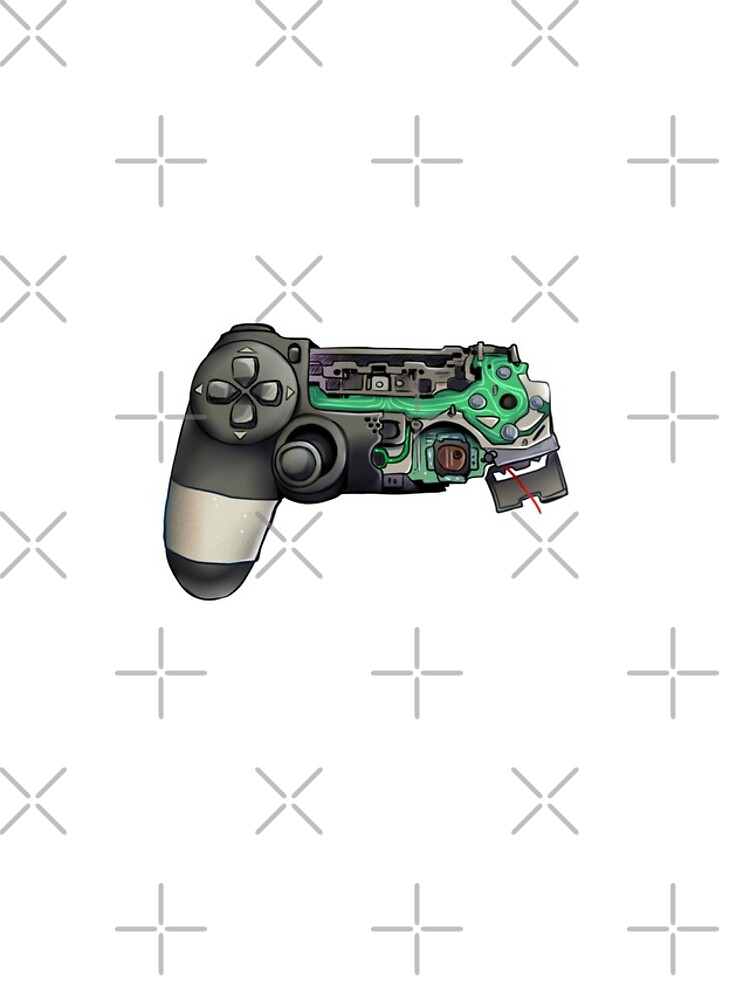 "Broken Controller" iPhone Case for Sale by Delpieroo | Redbubble