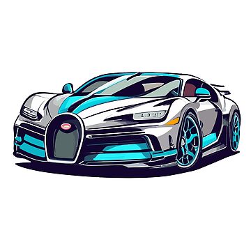 "Bugatti Divo - Cartoon Design" Art Print for Sale by PoppinDesigner ...