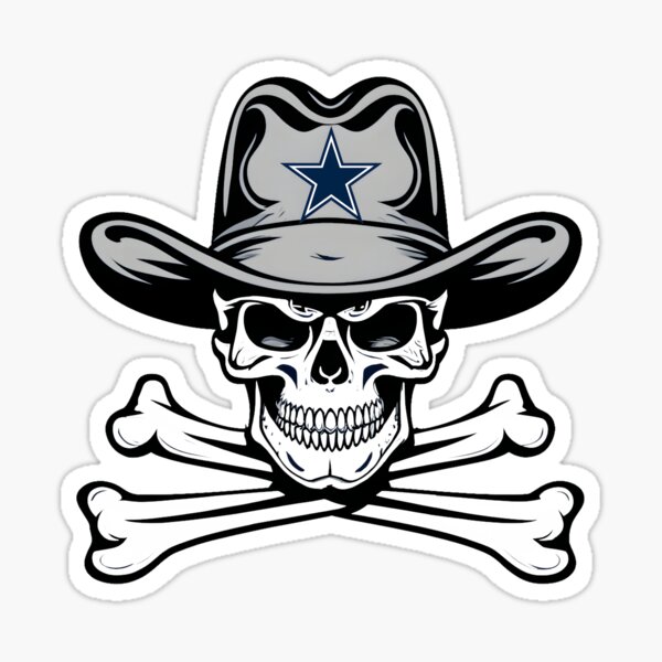 "Cowboys - Bad to the Bone" Sticker for Sale by dspayne1 | Redbubble