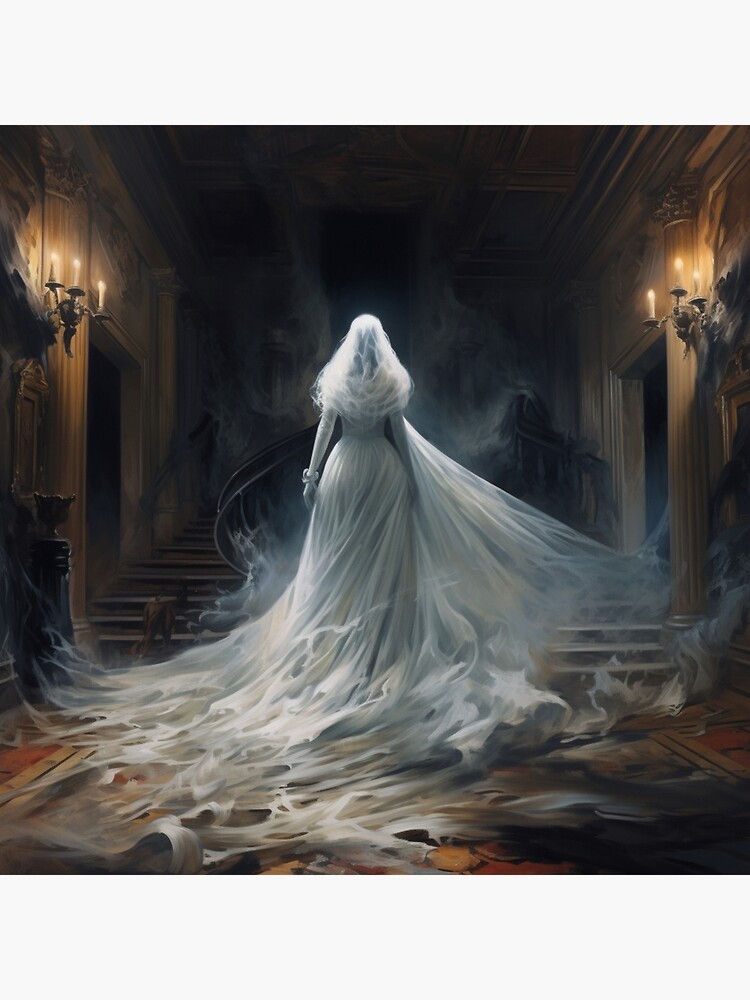 "The Ghostly Bride" Art Print by yourfavdraw | Redbubble