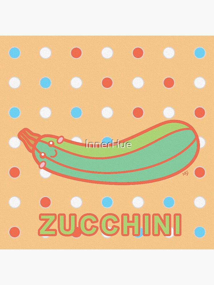 "Zucchini" Sticker by InnerHue | Redbubble