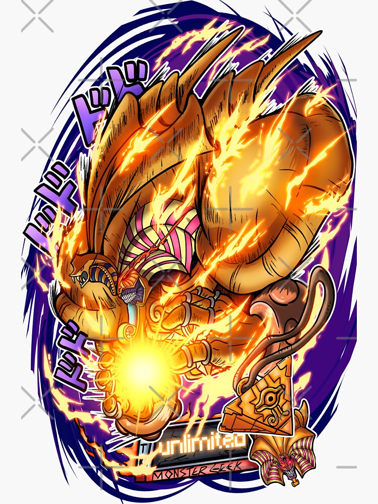 "Exodia the forbidden one" Sticker for Sale by TheMonsterGeek | Redbubble