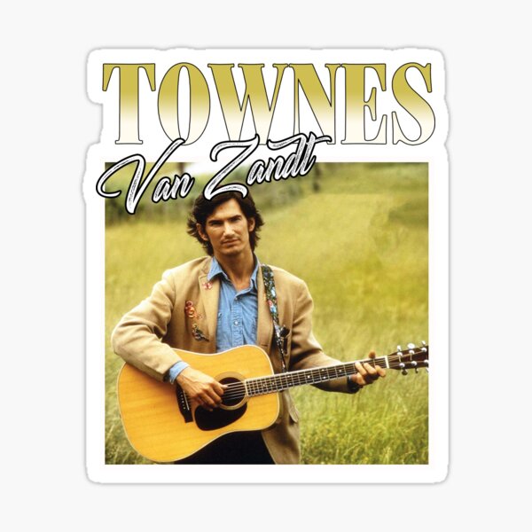 "Sad Cinderella Townes Van Zandt" Sticker for Sale by SydniDurga ...