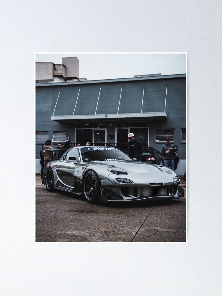 "Mazda RX7" Poster for Sale by agcinema | Redbubble
