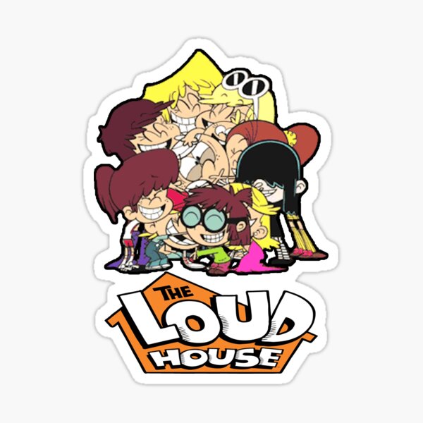 "The Loud House" Sticker for Sale by IckObliKrum92 | Redbubble