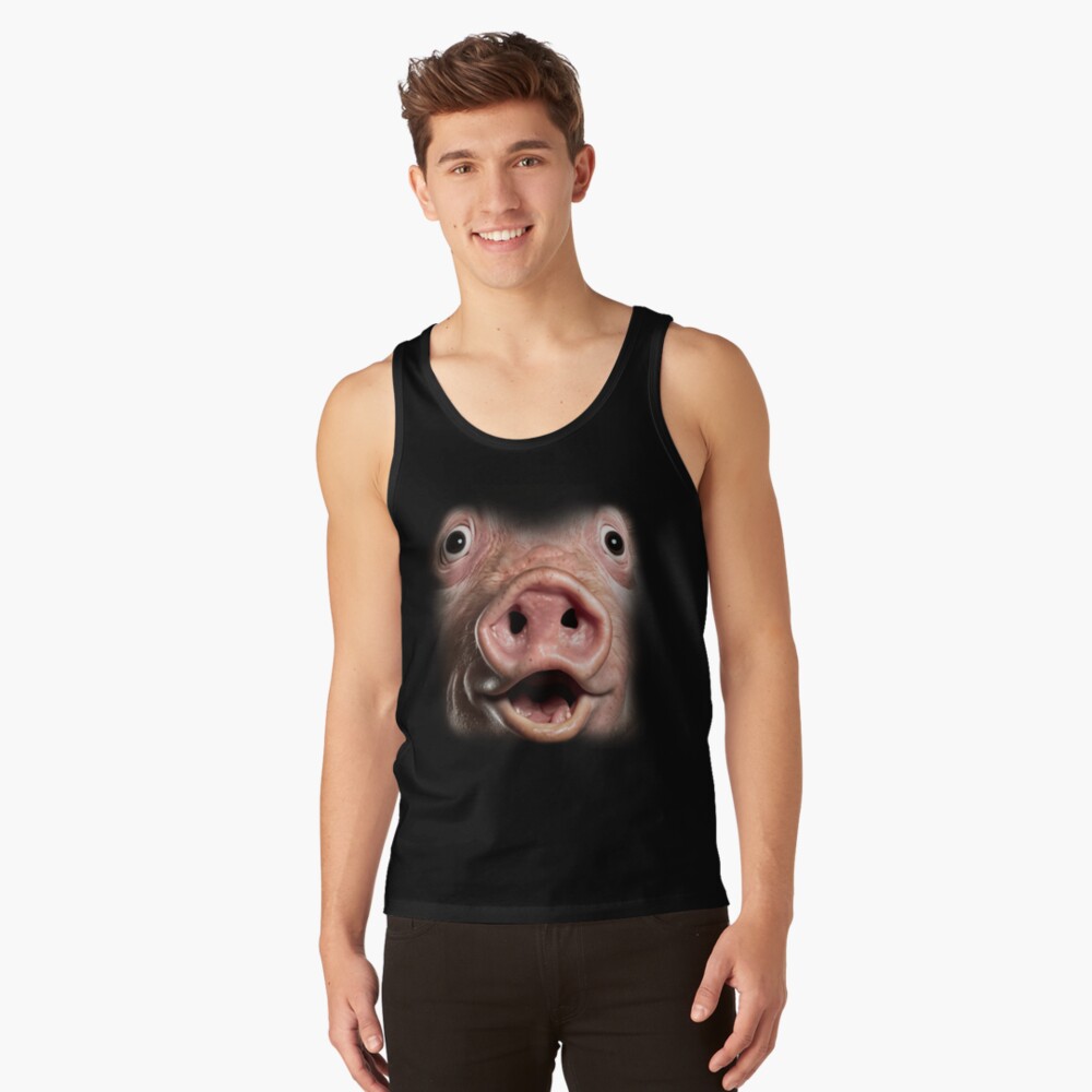 "Funny Surprised Pig Face Meme Big Troll Hog Piggy Face" Poster for ...