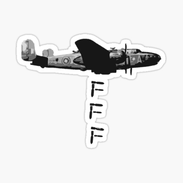 "Drop F Bombs" Sticker by samohtbackwards | Redbubble