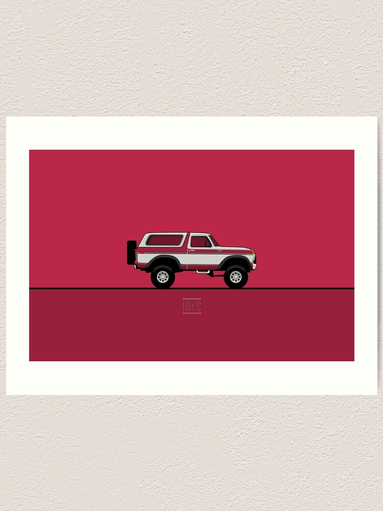 "Visit idrewyourcar.com to find hundreds of car profiles!" Art Print ...