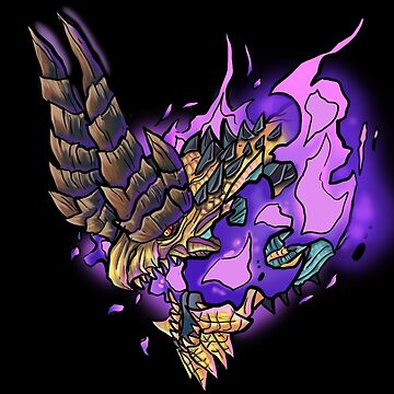 "Shagaru Magala" Sticker for Sale by TheMonsterGeek | Redbubble