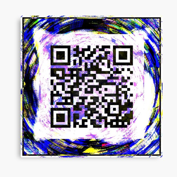 Qr Code Canvas Prints | Redbubble