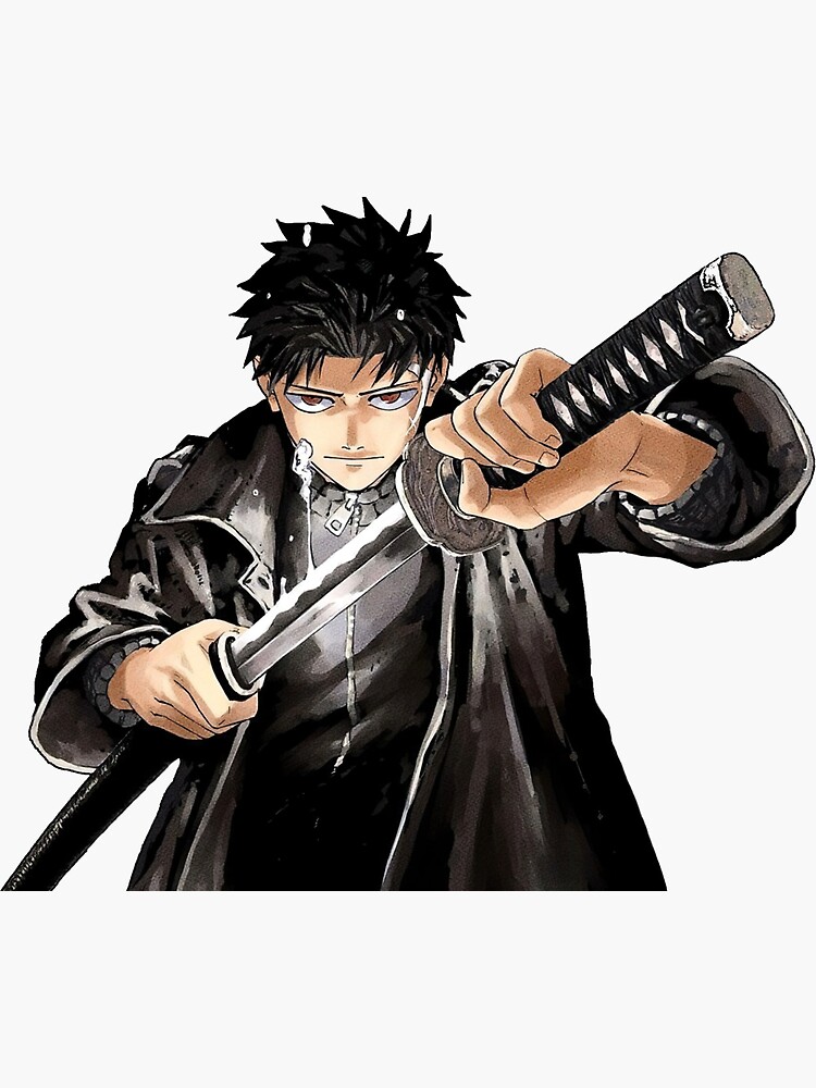 "Chihiro Rokuhira Kagurabachi Kagura Bachi" Sticker for Sale by Tony118 ...